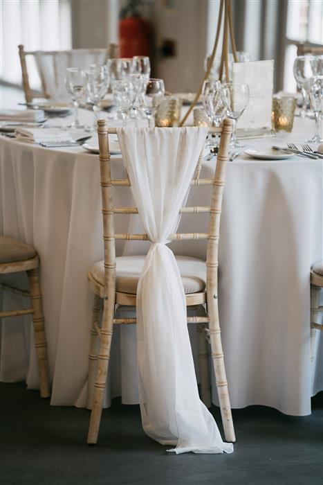 Finishing Touches & Chair Decor